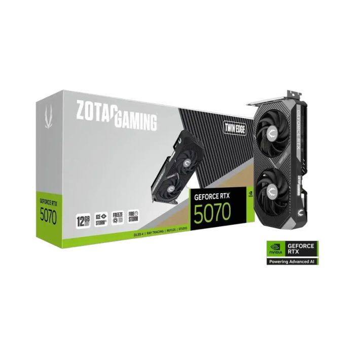 Grafička kartica Zotac GeForce RTX 5070 12GB GDDR7 192bit Twin Edge Gaming