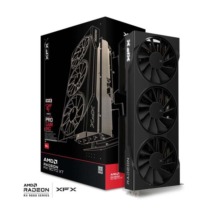Grafička kartica XFX Swift AMD Radeon RX 9070XT Triple Fan Gaming Edition 16GB