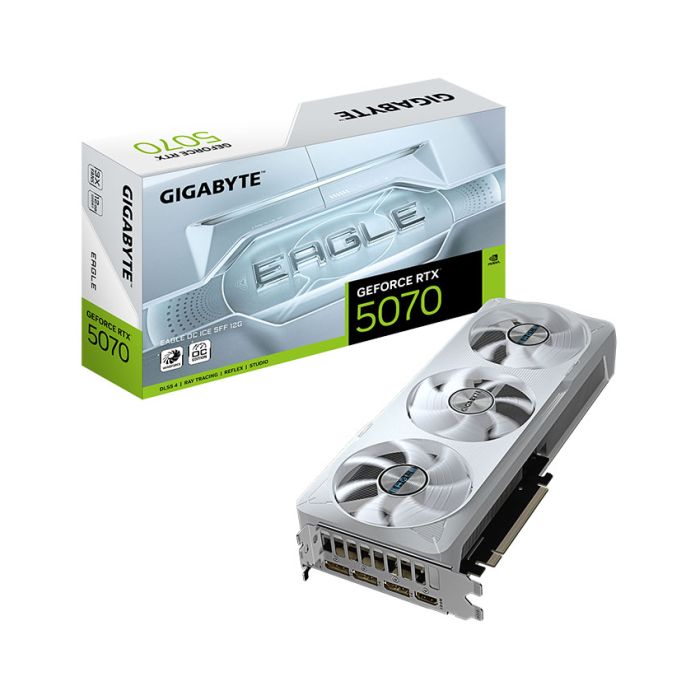 Grafička kartica Gigabyte GeForce RTX 5070 EAGLE ICE 12GB 192bit GV-N5070EAGLEOC ICE-12GD rev. 1.0