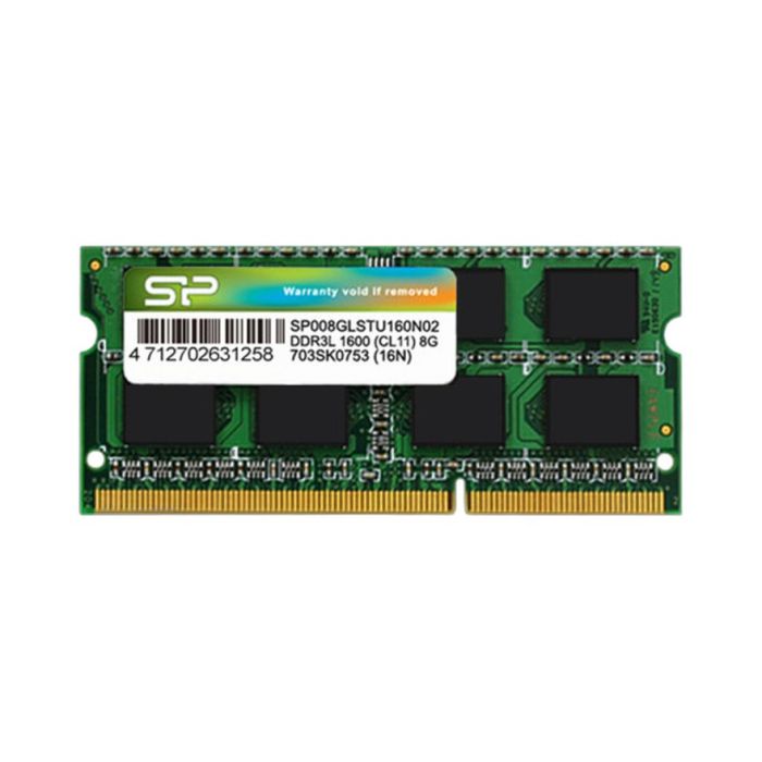 Ram memorija Silicon Power DDR3 8GB SODIMM 1600MHz 512Mx8
