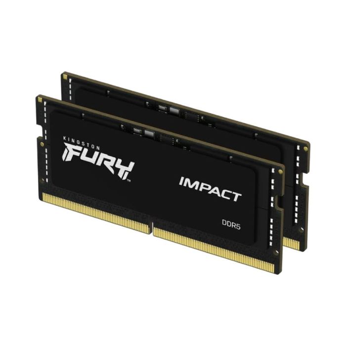 RAM memorija Kingston FURY Impact 32GB 6400MT/s DDR5 SODIMM Black