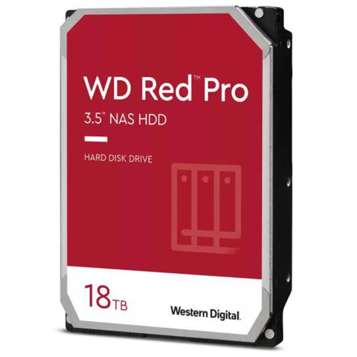 Hard disk Western Digital 18TB 3.5” SATA III 512MB 7.200rpm WD181KFGX Red Pro