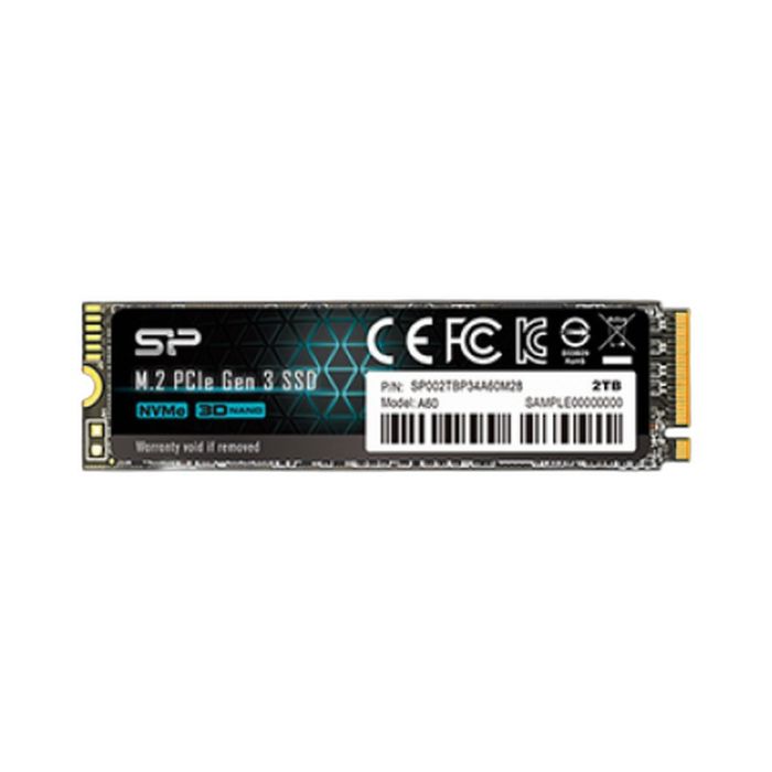 SSD Silicon Power A60 256GB M.2 NVMe SP256GBP34A60M28