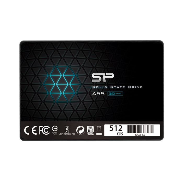SSD Silicon Power A55 512GB 2.5” SP512GBSS3A55S25