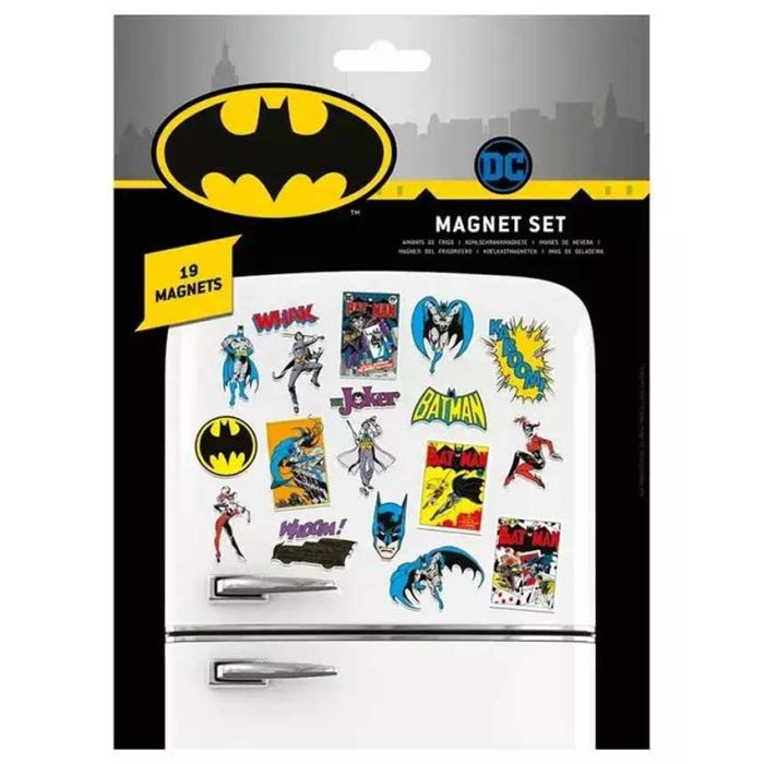 Magnet set Pyramid DC Comics Batman Retro