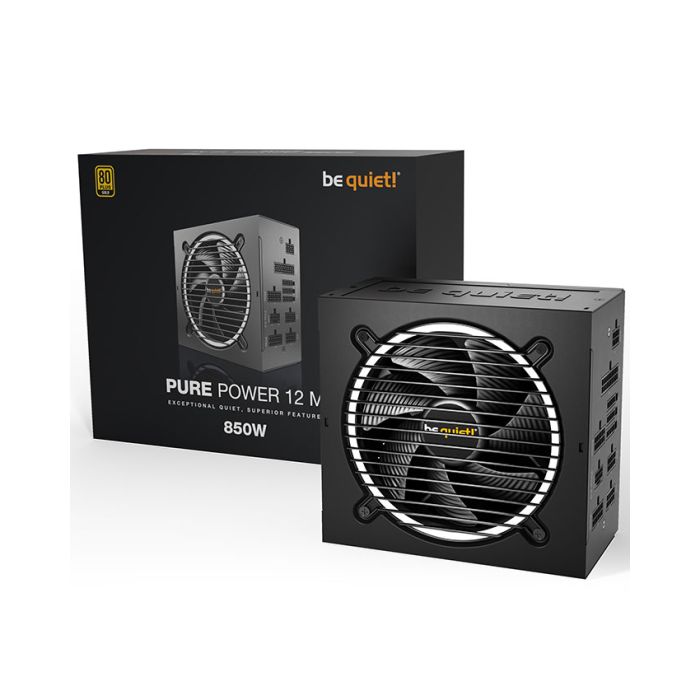 Napajanje Be Quiet 850W Pure Power 12M BN344 ATX3.0 80+ Gold Modularno