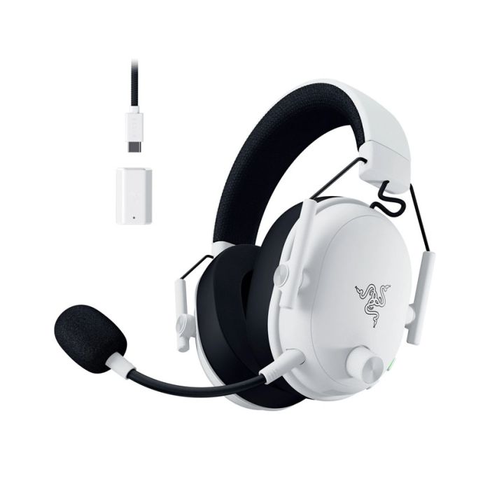 Slušalice Razer BlackShark V3 Esports Headset / Wireless / Bežične / 7.1 / Mikrofon / Bluetooth 5.3 / White