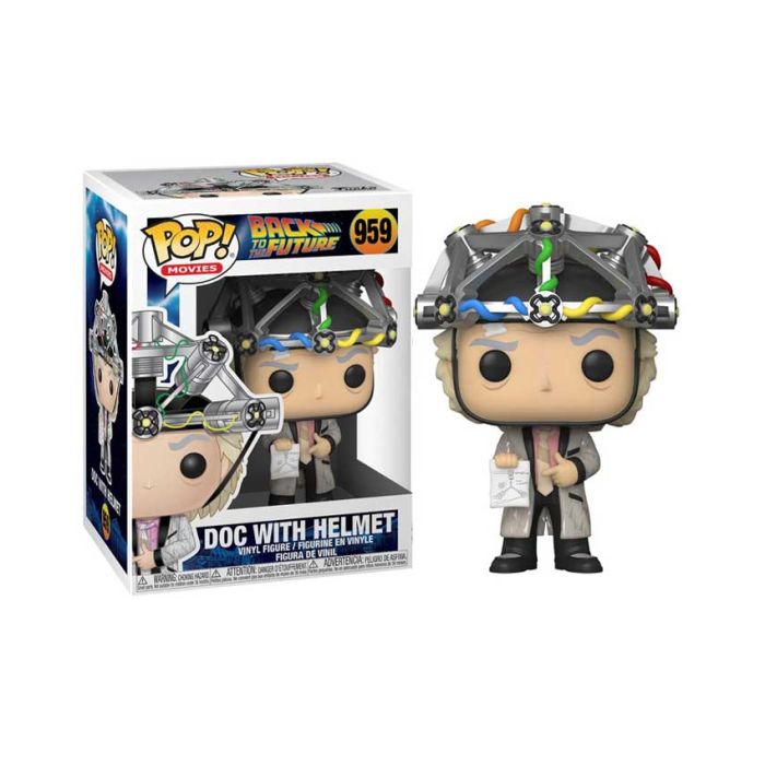 Figura Funko POP! Back to the Future - Doc with Helmet