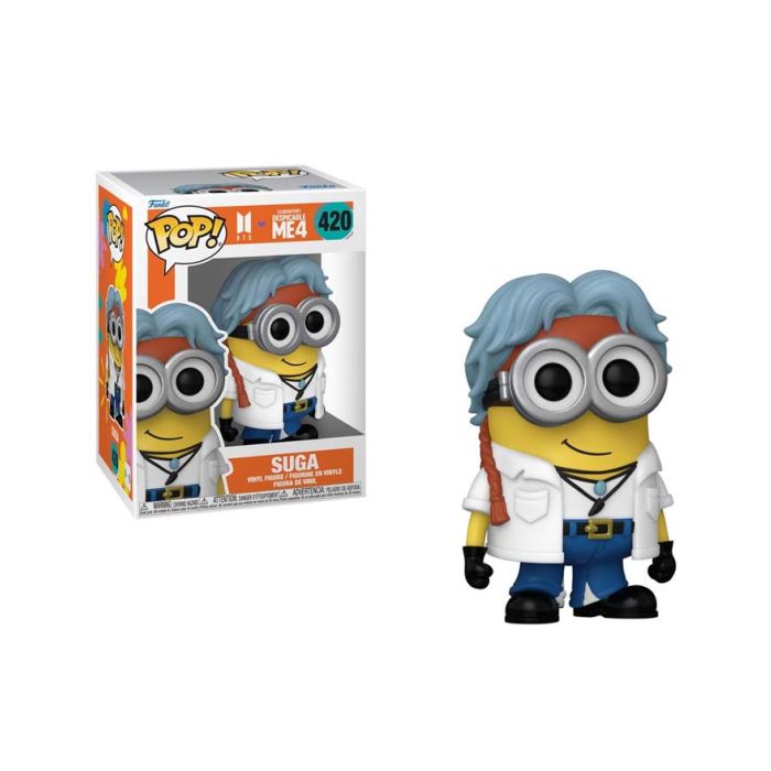Figura Funko POP! Rocks: Minions x BTS - Suga