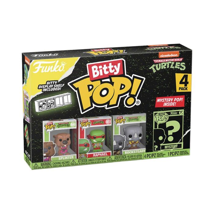 Figura Funko Bitty POP! TMNT Splinter 4PK