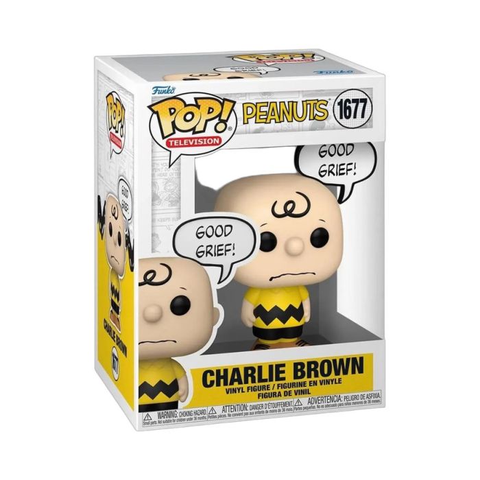 Figura Funko POP! Animation Peanuts Charlie Brown Good Grief