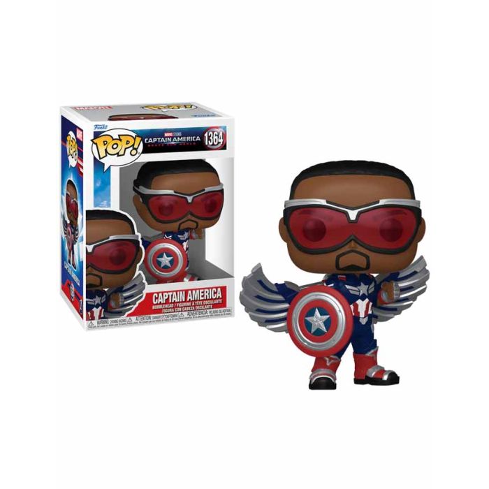 Figura Funko POP! Marvel: Captain America Brave New World - Captain America