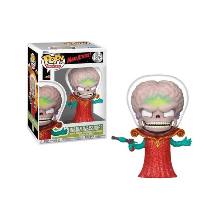 Figura Funko POP! Mars Attacks - Alien Leader
