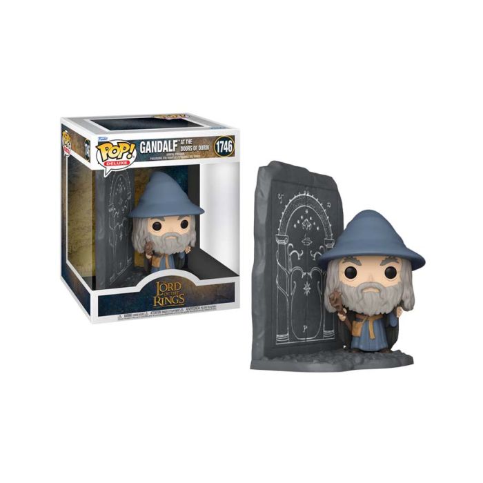 Figura Funko POP! Deluxe: Lord Of The Rings - Gandalf At The Doors Of Durin