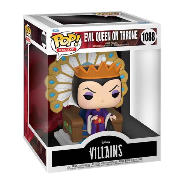 Figura Funko POP! Deluxe: Villains - Evil Queen On Throne