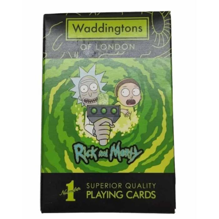 Karte Waddingtons No. 1 - Rick and Morty - Adult Swim - Playing Cards
