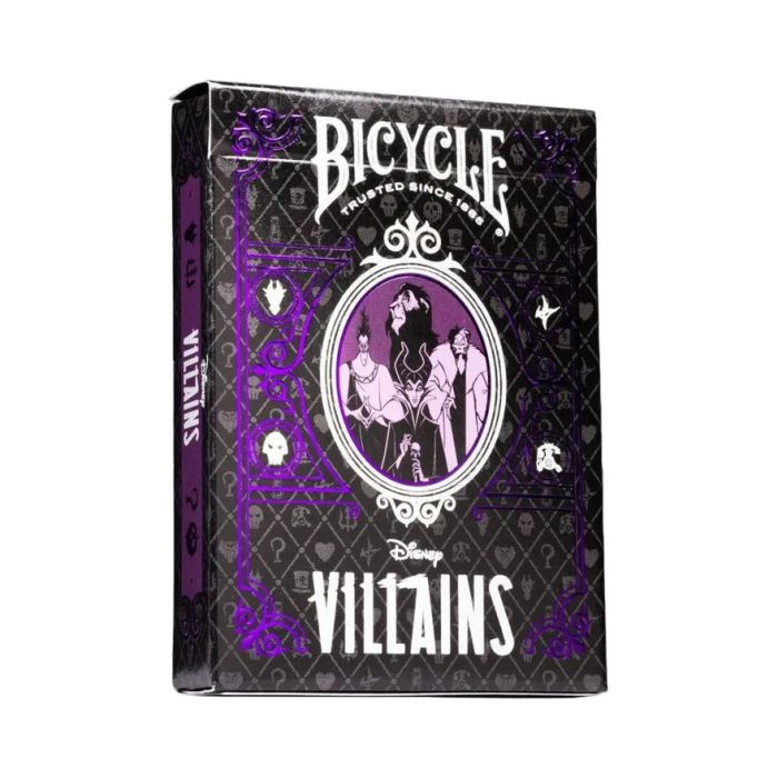 Karte Bicycle Disney Purple & Green Villians Playing Cards