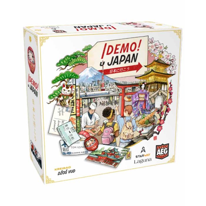 Društvena igra Idemo! U Japan