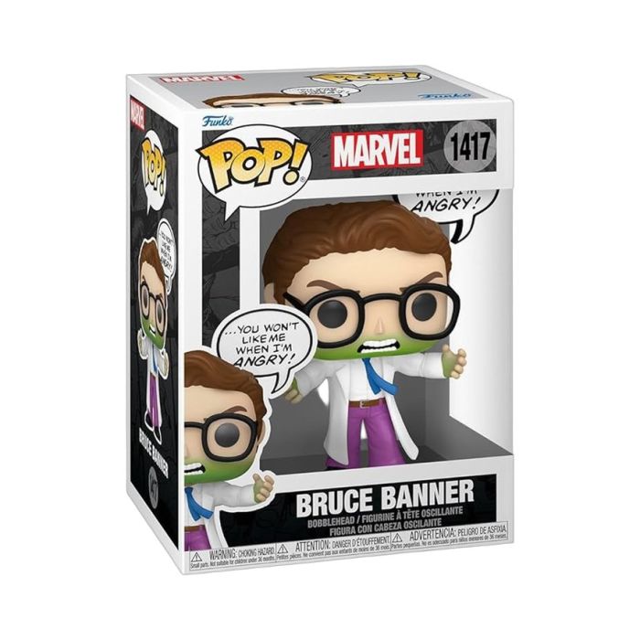 Figura Funko POP! Marvel Bruce Banner Don't Make Me Angry
