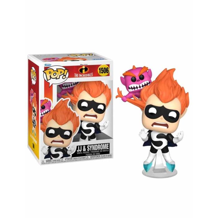 Figura Funko POP! Disney: The Incredibles 20th Anniversary - JJ and Syndrome