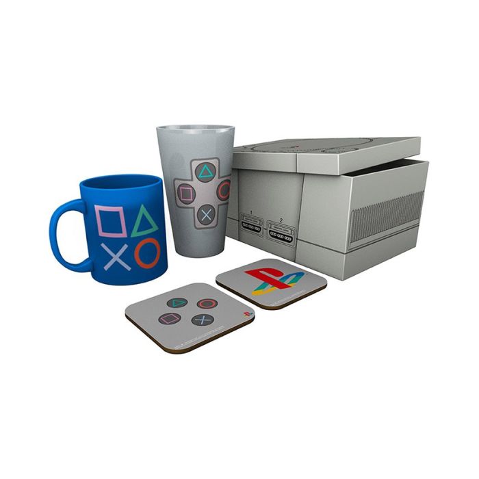 Poklon set Playstation - Čaša & Šolja & Podmetači
