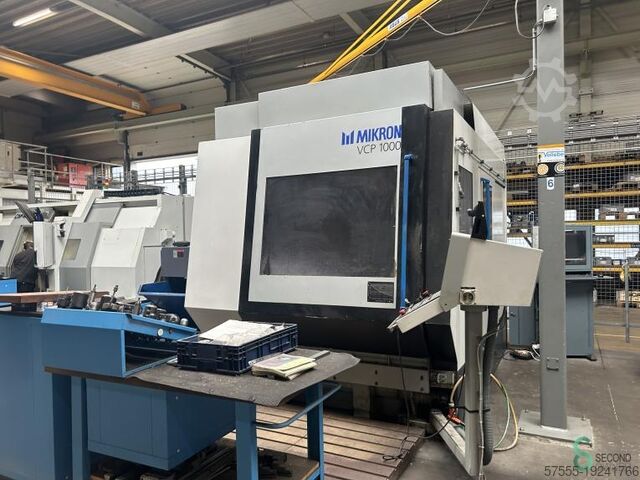 Glodalice Mikron VCP 1000 1997
Mikron VCP 1000