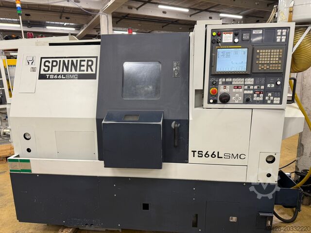 CNC lathe
Spinner TS66L-SMC