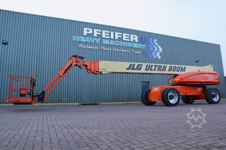 Artikulisan teleskopski bum lift
JLG 1200SJP Diesel, 38.7m Working Height, 23.5m Reach,
