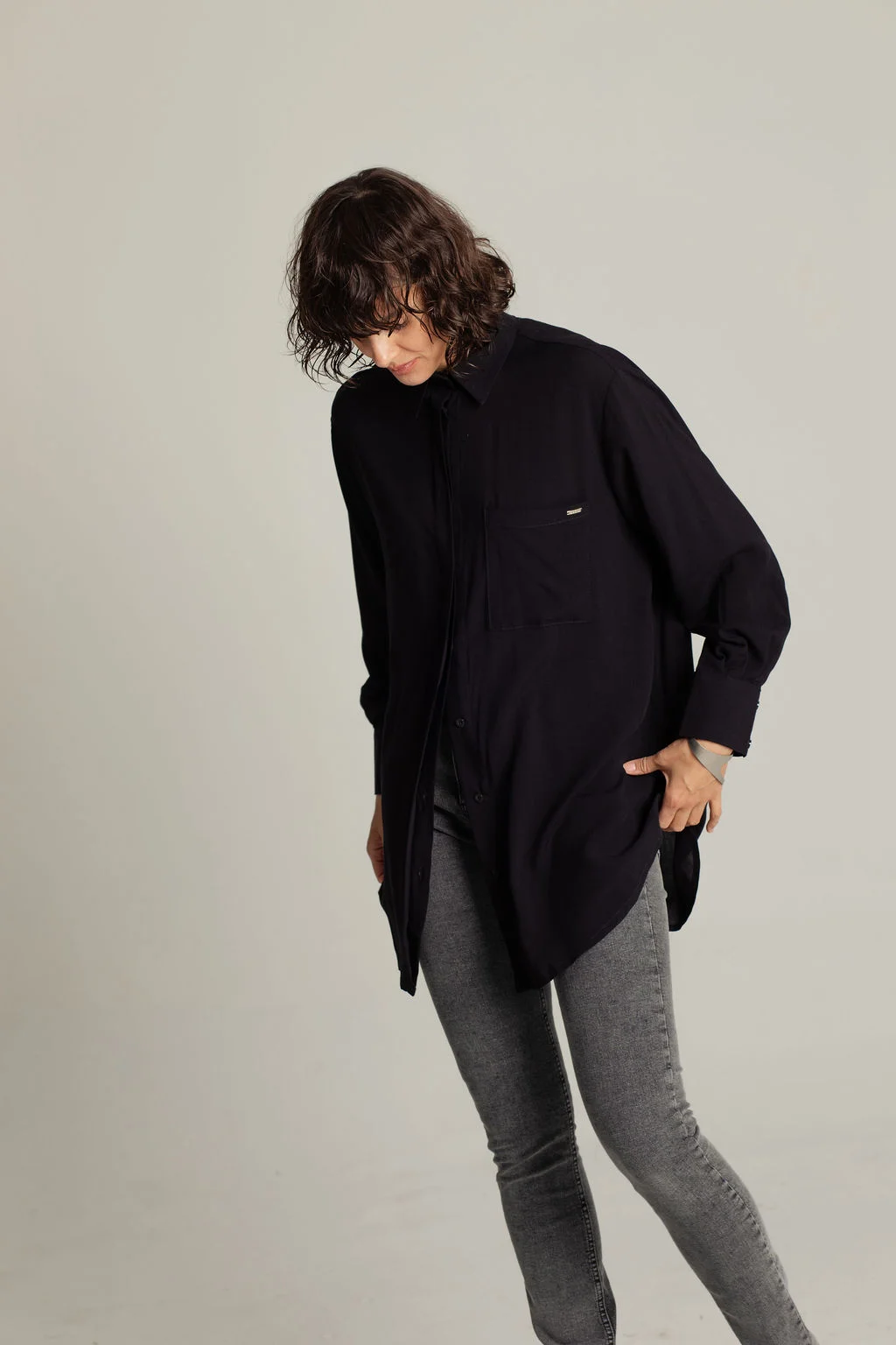 KOŠULJA OVERSIZED BLACK