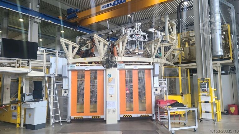 Termoformaciona mašina
Cannon/Breyer Combined extrusion thermoforming line