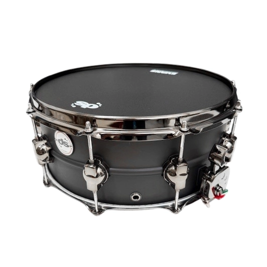 DS DRUM LIMITED EDITION TOTAL BLACK STEEL SNARE 14"X6"