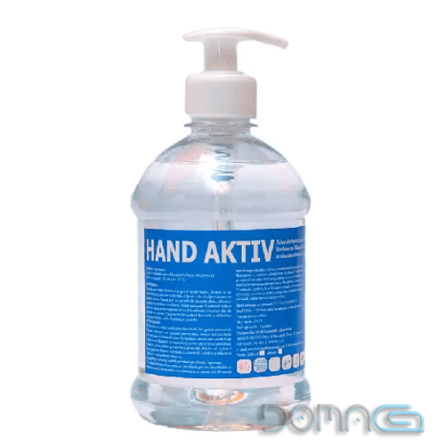 Gel za dezinfekciju Hand aktiv sa pumpicom 500ml