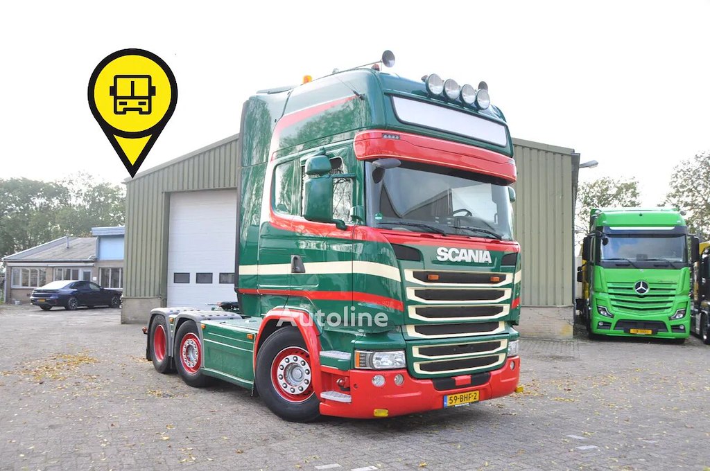 Scania R490 6x2/4 RETARDER LIFT-STUURAS tegljač