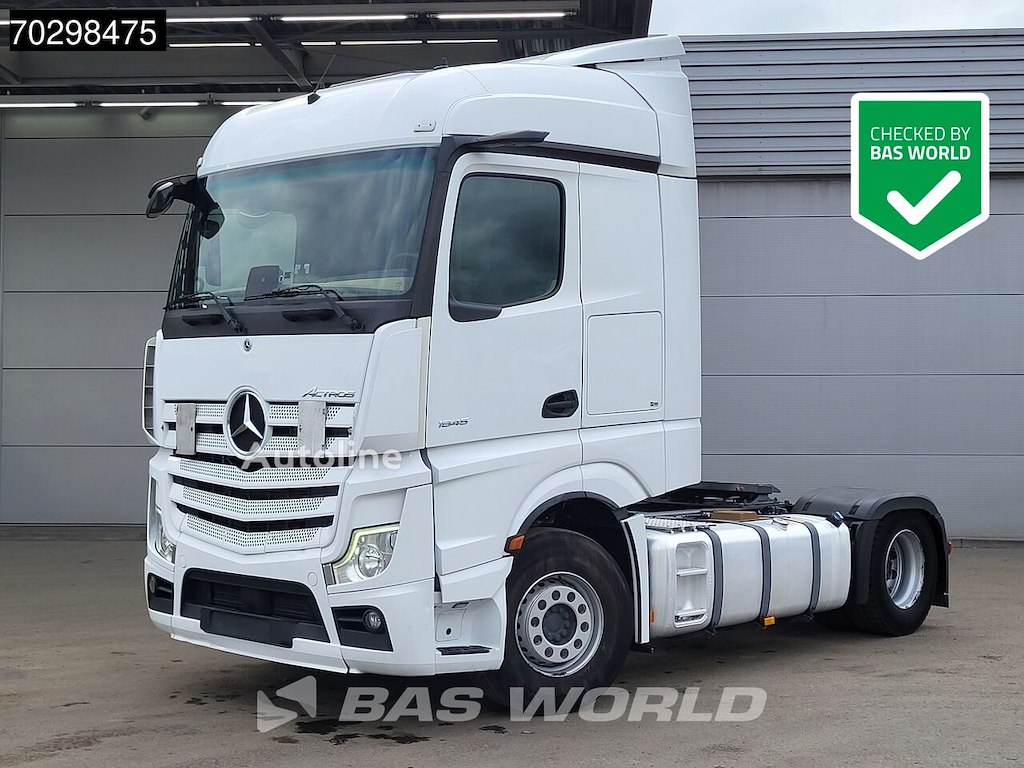 Mercedes-Benz Actros 1845 4X2 StreamSpace 2xTanks MirrorCam Standklima Euro 6 tegljač