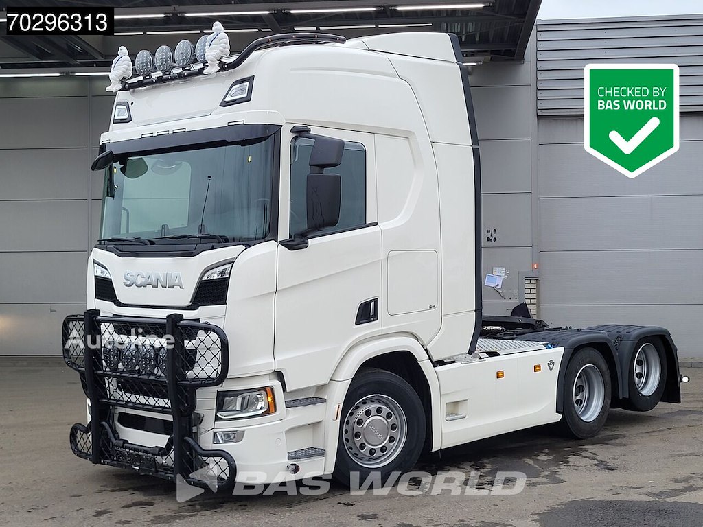 Scania R590 6X2 WB315! Retarder Full-Air 2xTanks Leather ACC Navi LED E tegljač