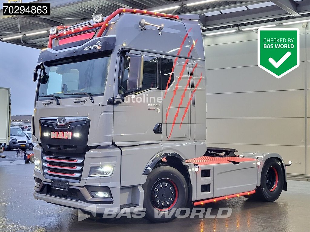 MAN TGX 18.510 TGX 4X2 Individual Lion S! Full-Air Retarder Standair tegljač