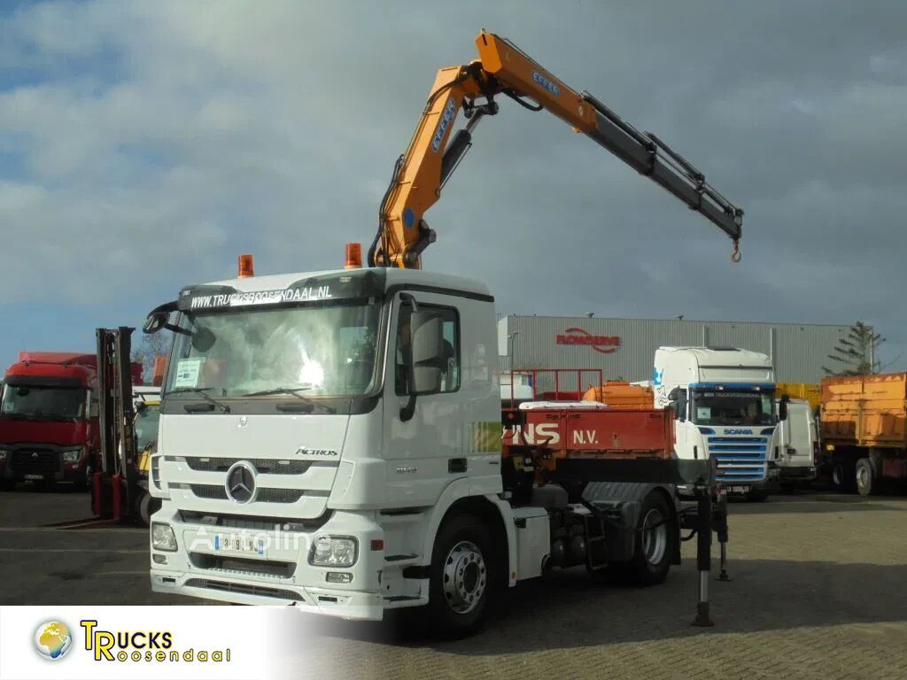 Mercedes-Benz Actros 1846 + Euro 5 + EFFER 250 Crane + REMOTE tegljač