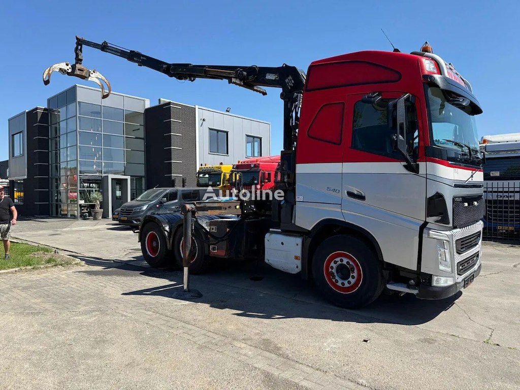 Volvo FH 540 6X4 - EURO 6 + PALFINGER EPSILON S260Z96 tegljač