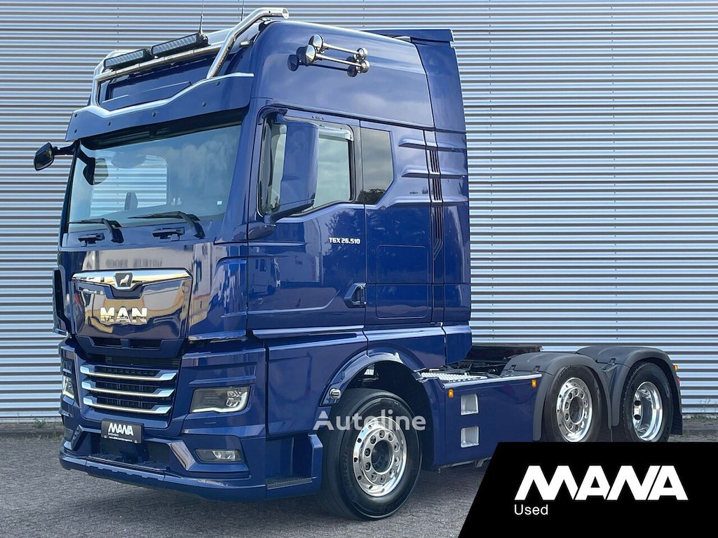 MAN TGX 26.510 26.510 6x2/4 GX Alcoas Retarder TV Luxe Navi Cruise tegljač