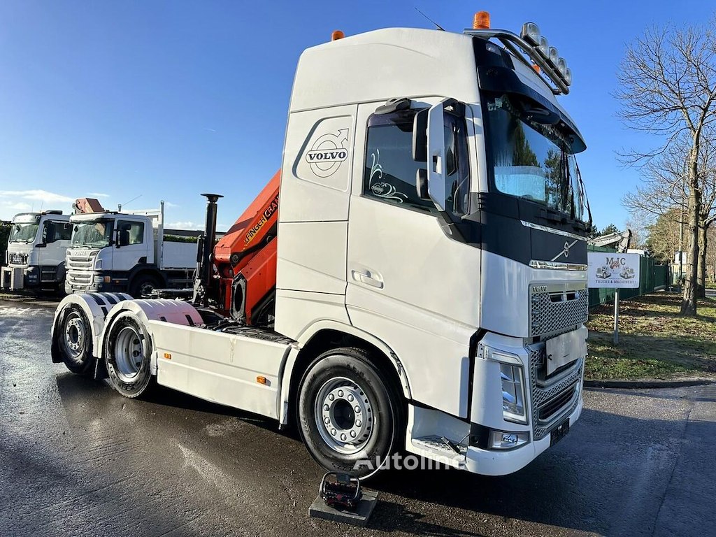 Volvo FH 500 6X2 + PALFINGER PK16502 (2008) - EURO 6 - 473.357 KM - I- tegljač