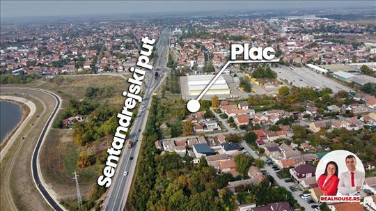 Plac za poslovne delatnosti-vidi se sa mosta