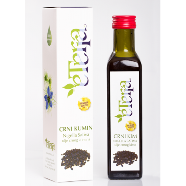 ETERRA CRNI KIM ULJE 250ML