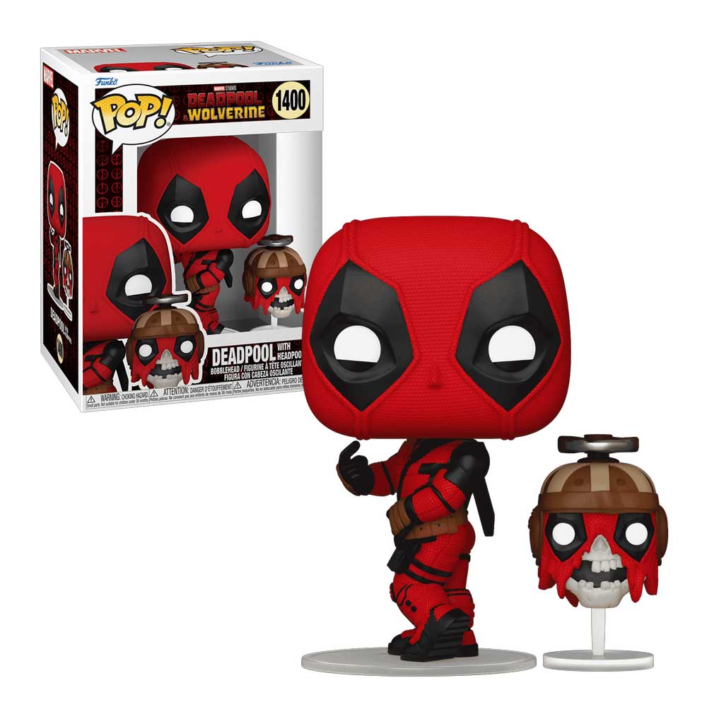 Funko POP! & Buddy: Deadpool & Wolverine S2 - Deadpool w/ Headpool