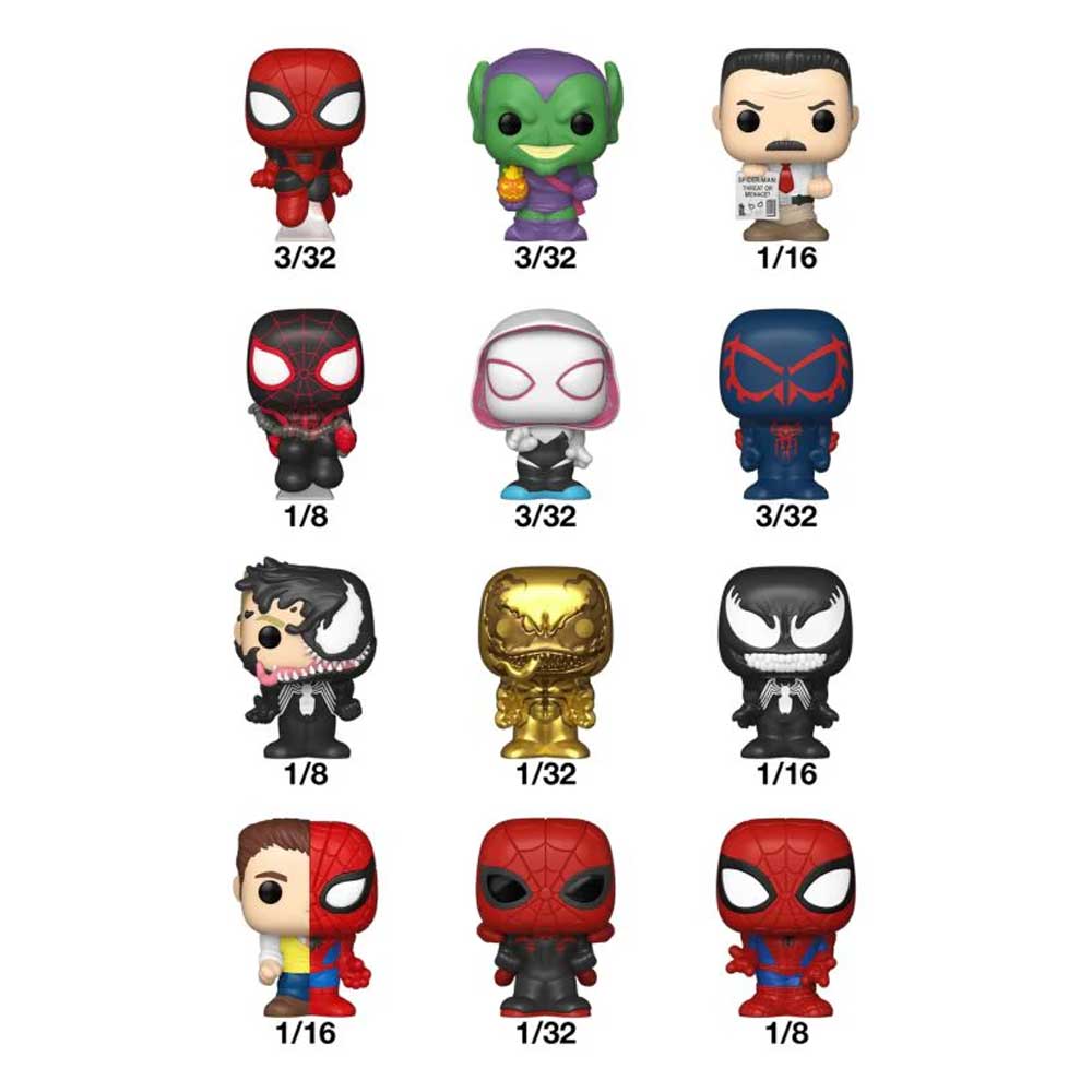 Funko Bitty POP! Singles: Spider-Man - 32PC PDQ