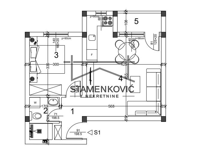 Odličan jednoiposoban stan u novogradnji -Veternička rampa ID#7024 87.990 €