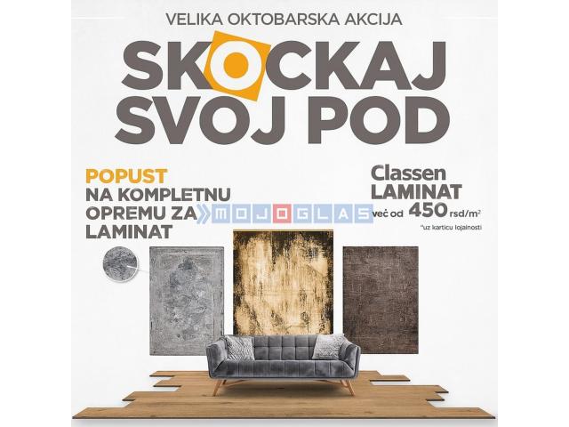 IZVOR STIL–Laminati i oprema po super cenama