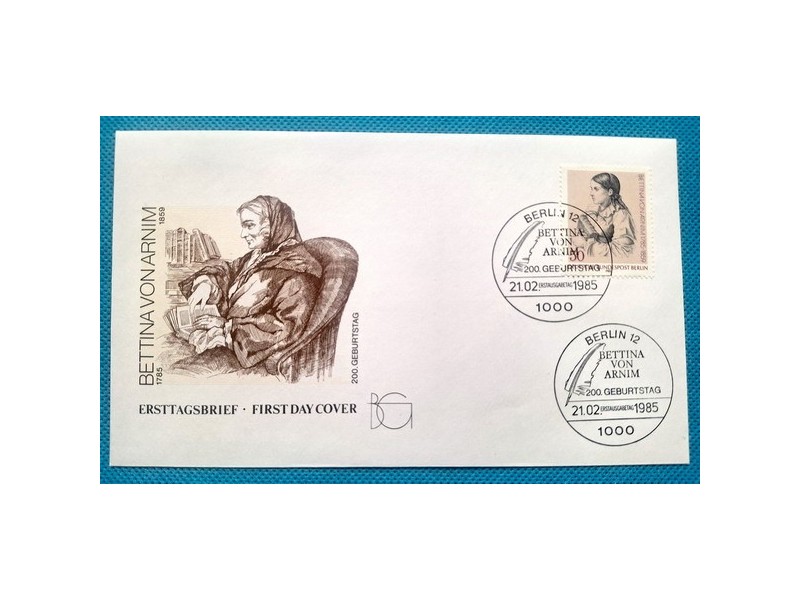 Nemačka BERLIN FDC 1985.
