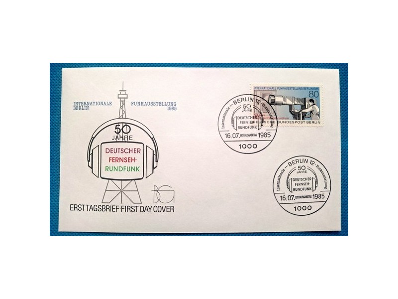 Nemačka BERLIN FDC 1985.