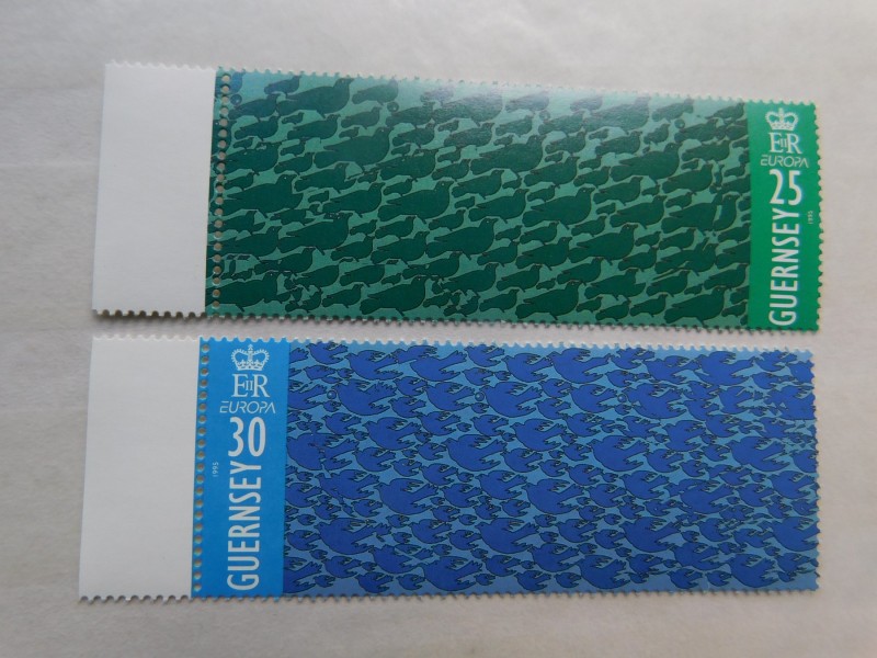 GUERNSEY EUROPA 1995 KOMPLET ČISTA SERIJA