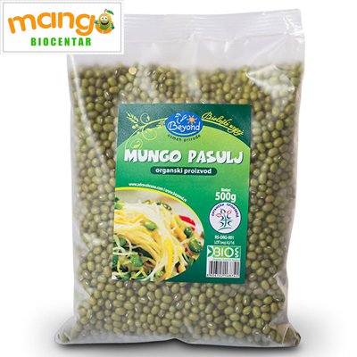 Pasulj mungo 500gr Beyond – organski proizvod